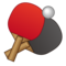 🏓 Table Tennis Paddle and Ball Emoji