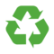 ♻️ Black Universal Recycling Symbol Emoji