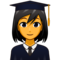 👩‍🎓 Woman Student Emoji