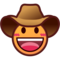 🤠 Face with Cowboy Hat Emoji
