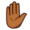 🏾 Raised Hand: Medium-Dark Skin Tone Emoji