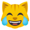 😹 Cat Face with Tears of Joy Emoji