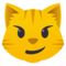 😼 Cat Face with Wry Smile Emoji