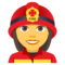 👩‍🚒 Woman Firefighter Emoji