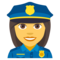 👮‍♀️ Woman Police Officer Emoji