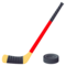 🏒 Ice Hockey Stick and Puck Emoji