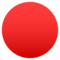 🔴 Large Red Circle Emoji