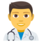 👨‍⚕️ Man Health Worker Emoji