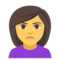 🙎 Person with Pouting Face Emoji