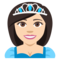 👸🏻 Princess: Light Skin Tone Emoji