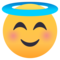 😇 Smiling Face with Halo Emoji