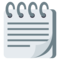 🗒️ Spiral Note Pad Emoji