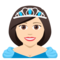 👸🏻 Princess: Light Skin Tone Emoji