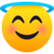 😇 Smiling Face with Halo Emoji