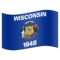 🏴󠁵󠁳󠁷󠁩󠁿 Flag for Wisconsin (US-WI) Emoji