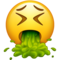 🤮 Face with Open Mouth Vomiting Emoji