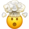 🤯 Shocked Face with Exploding Head Emoji