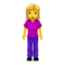 🧍‍♀️ Woman Standing Emoji