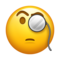 🧐 Face with Monocle Emoji