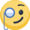 🧐 Face with Monocle Emoji