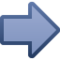 ️ Black Rightwards Arrow Emoji