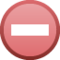 ⛔ No Entry Emoji