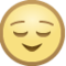 😌 Relieved Face Emoji