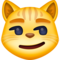 😼 Cat Face with Wry Smile Emoji