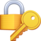 🔐 Closed Lock with Key Emoji