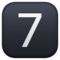 7️⃣ Keycap Digit Seven Emoji