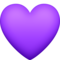 💜 Purple Heart Emoji
