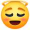 😇 Smiling Face with Halo Emoji