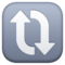 🔃 Clockwise Downwards and Upwards Open Circle Arrows Emoji