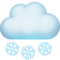 🌨️ Cloud with Snow Emoji
