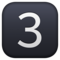 3️⃣ Keycap Digit Three Emoji