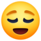 😌 Relieved Face Emoji