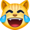 😹 Cat Face with Tears of Joy Emoji