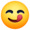 😋 Face Savouring Delicious Food Emoji