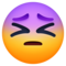 😣 Persevering Face Emoji