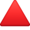 🔺 Up-Pointing Red Triangle Emoji