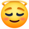 😇 Smiling Face with Halo Emoji