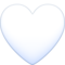 🤍 White Heart Emoji