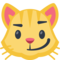 😼 Cat Face with Wry Smile Emoji