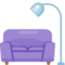 🛋️ Couch and Lamp Emoji