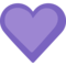 💜 Purple Heart Emoji