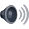 🔊 Speaker with Three Sound Waves Emoji