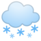 🌨️ Cloud with Snow Emoji