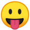 😛 Cara Sacando La Lengua emojis