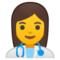 👩‍⚕️ Woman Health Worker Emoji