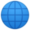 🌐 Globe with Meridians Emoji
